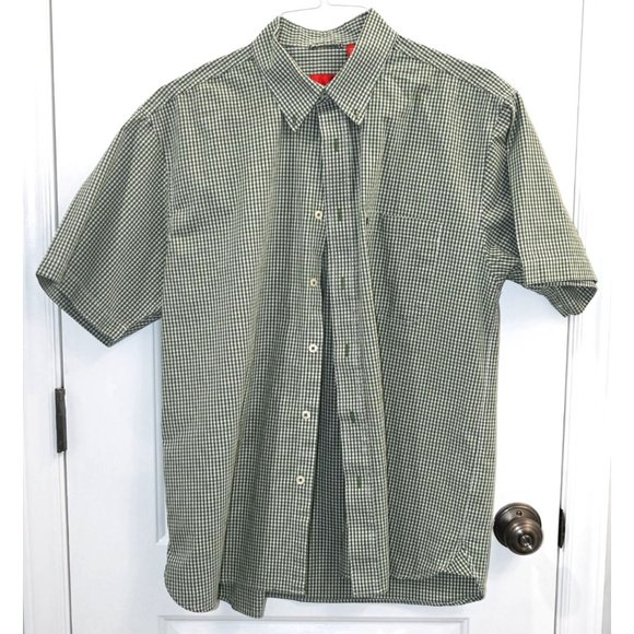 Izod | Shirts | Izod Mens Short Sleeve Casual Button Up With ...